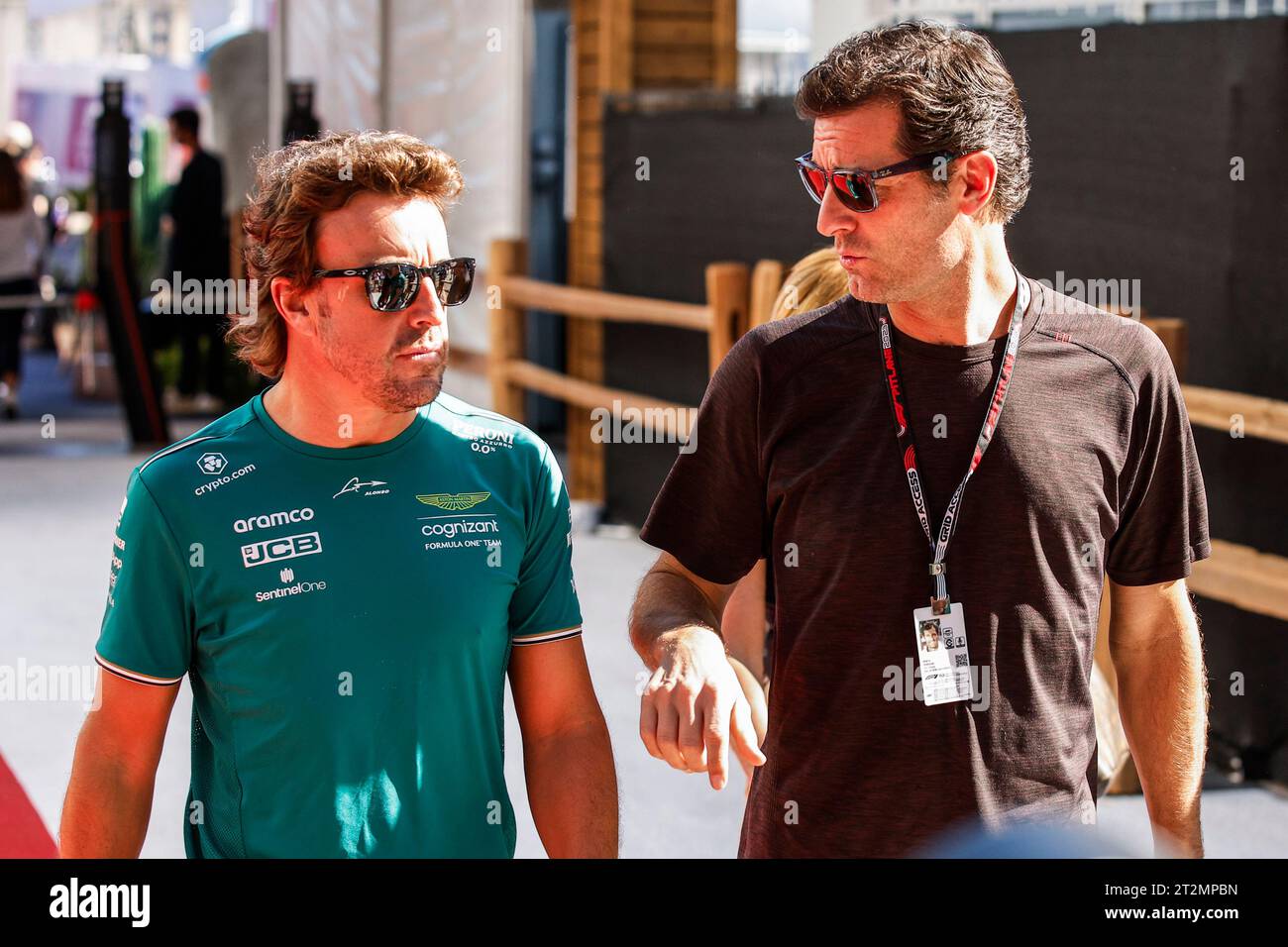 Austin, Etats Unis. 20th Oct, 2023. ALONSO Fernando (spa), Aston Martin ...