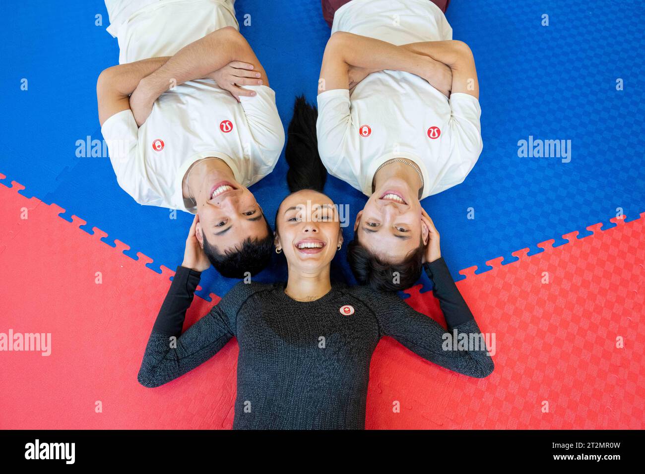 Santiago, Chile. 19th Oct, 2023. Skylar Park along with brothers Braven ...
