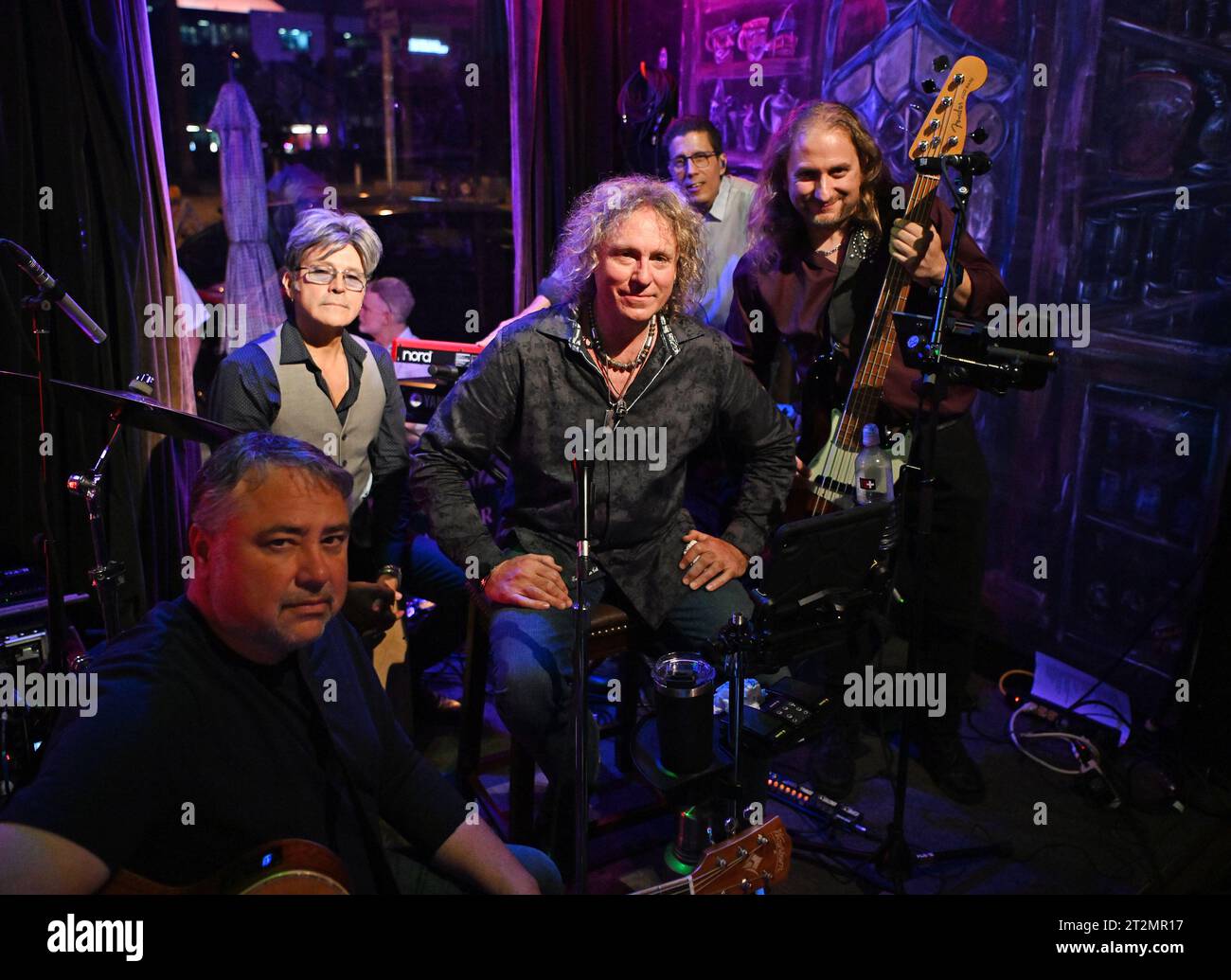 MIAMI, FL - OCTOBER 19: Matt Kramer formerly of Saigon Kick performs ...