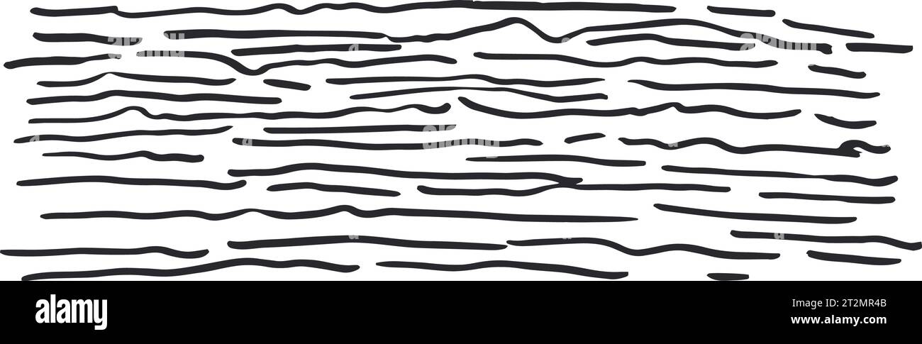 Horizontal pattern, texture, line hand drawn. Hatch drawing pen ink and ...