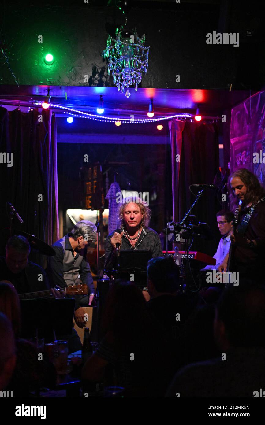 MIAMI, FL - OCTOBER 19: Matt Kramer formerly of Saigon Kick performs ...