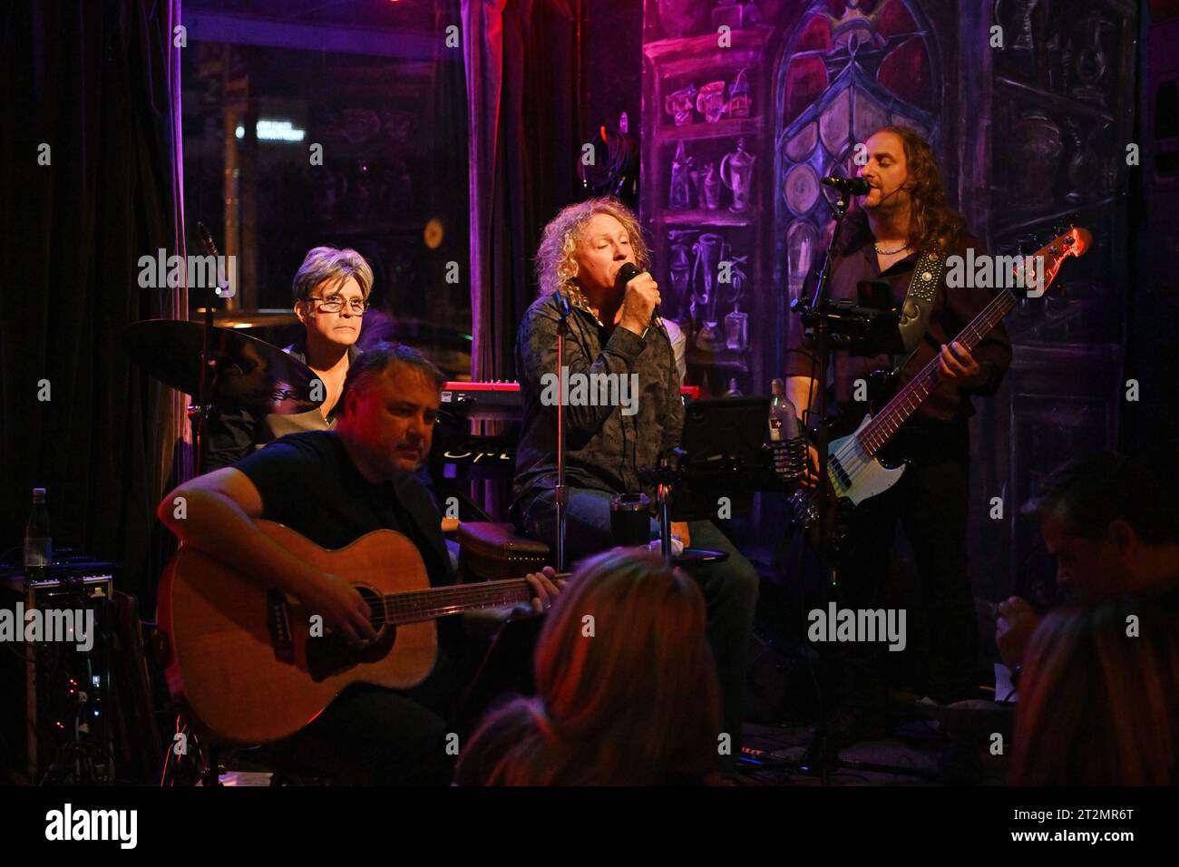 MIAMI, FL - OCTOBER 19: Matt Kramer formerly of Saigon Kick performs ...