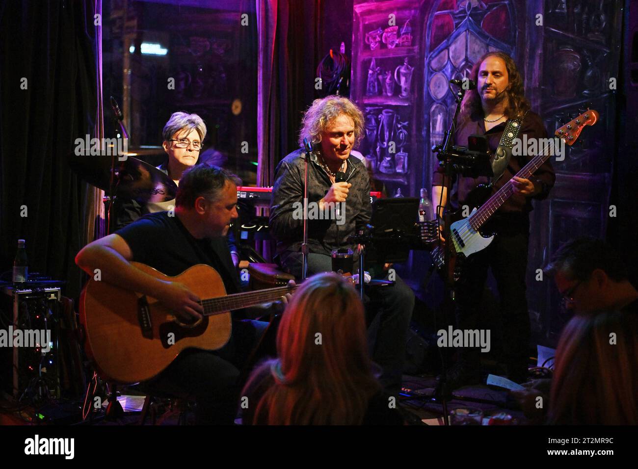 MIAMI, FL - OCTOBER 19: Matt Kramer formerly of Saigon Kick performs ...