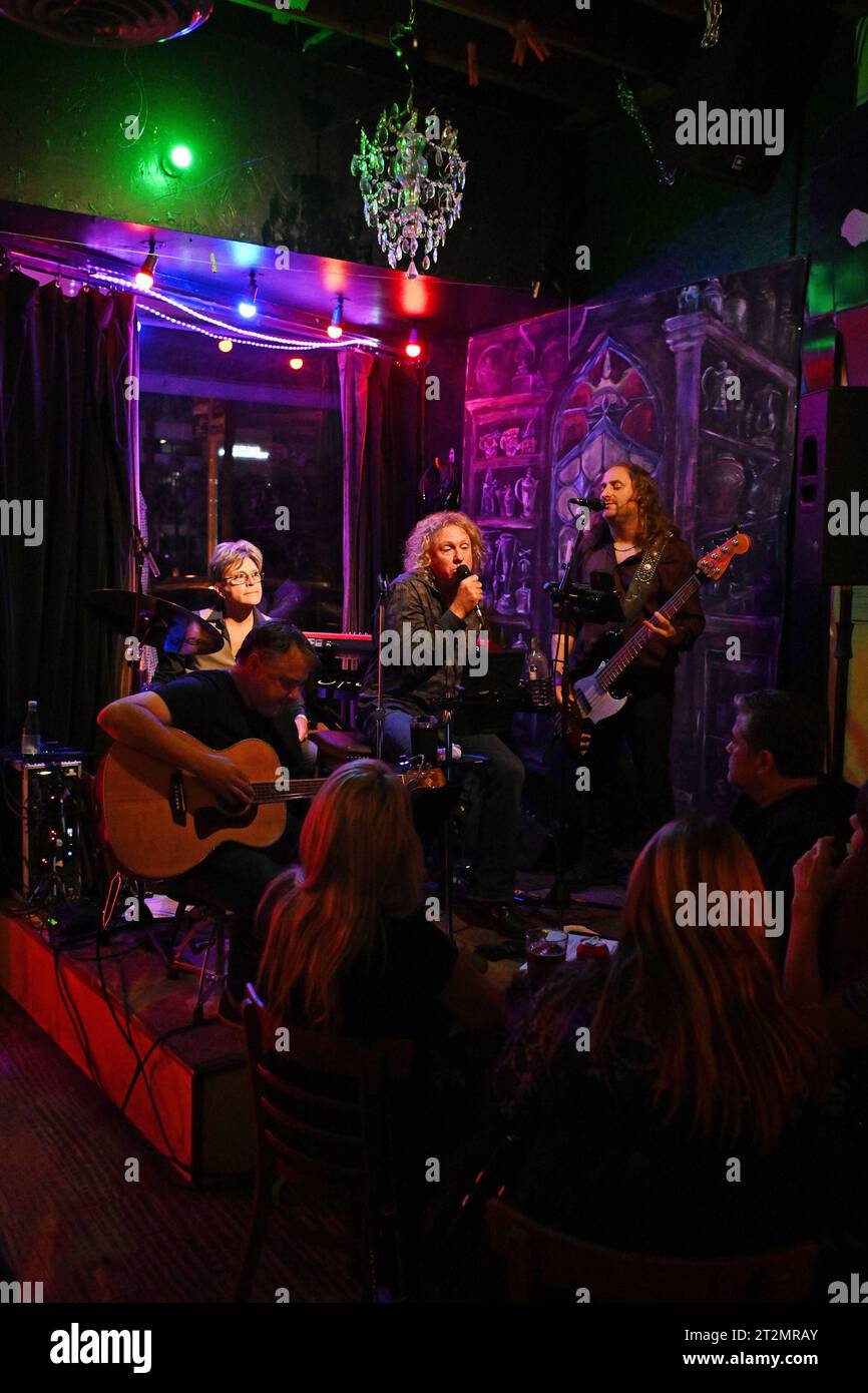 MIAMI, FL - OCTOBER 19: Matt Kramer formerly of Saigon Kick performs ...