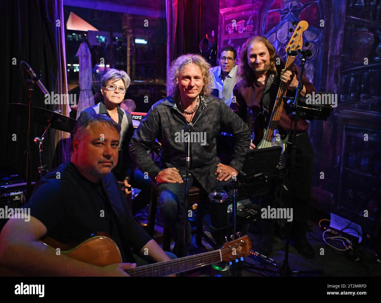 MIAMI, FL - OCTOBER 19: Matt Kramer formerly of Saigon Kick performs ...