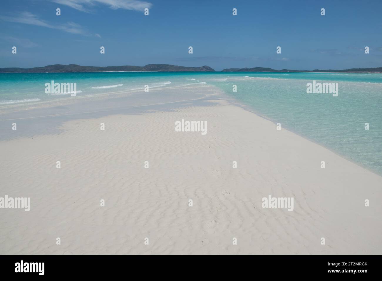 Aerial view beautiful whitehaven beach hi-res stock photography and ...