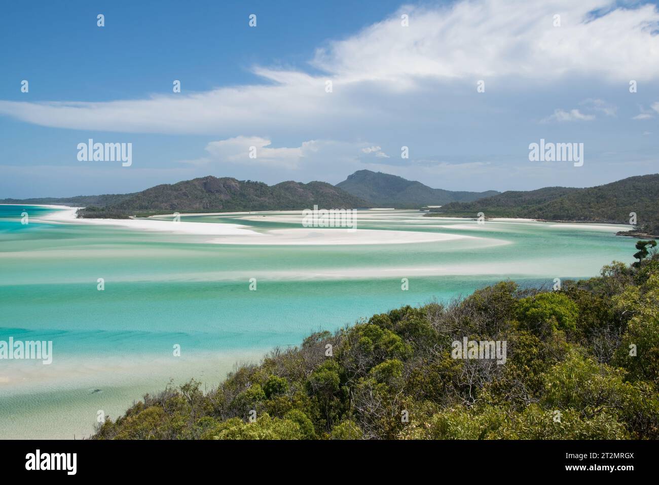 Whitehaven beach whitsundays island aerial hi-res stock photography and ...
