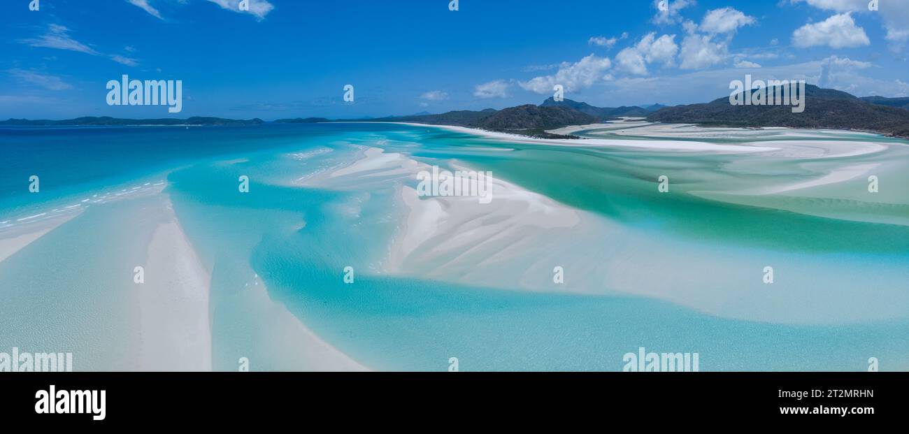 Whitehaven beach whitsundays island aerial hi-res stock photography and ...