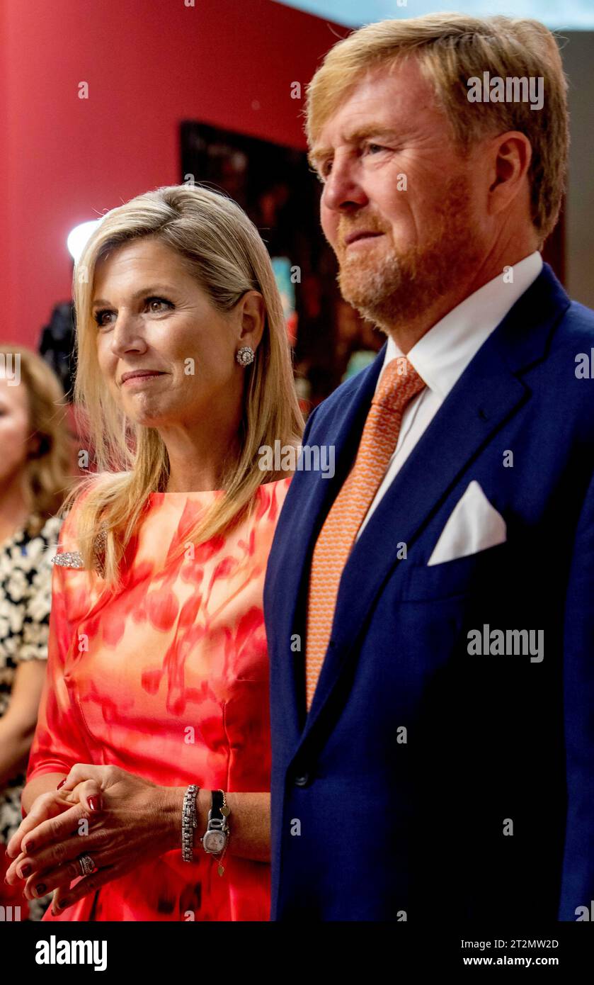 King Willem-Alexander and Queen Maxima of The Netherlands at the Norval ...