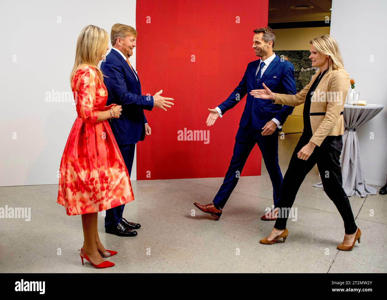 King Willem-Alexander and Queen Maxima of The Netherlands at the Norval ...