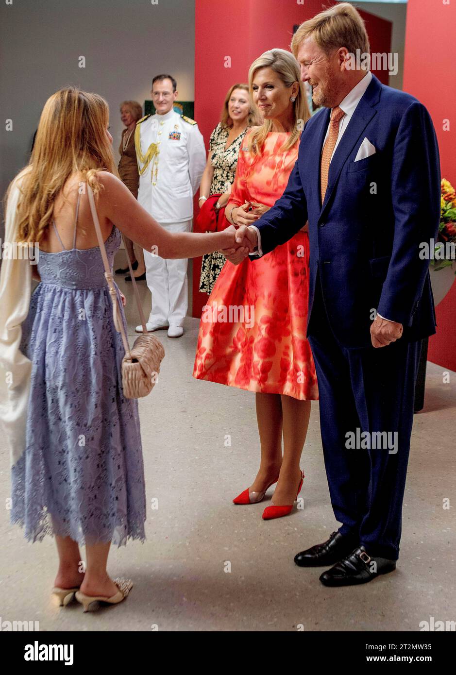King Willem-Alexander and Queen Maxima of The Netherlands at the Norval ...