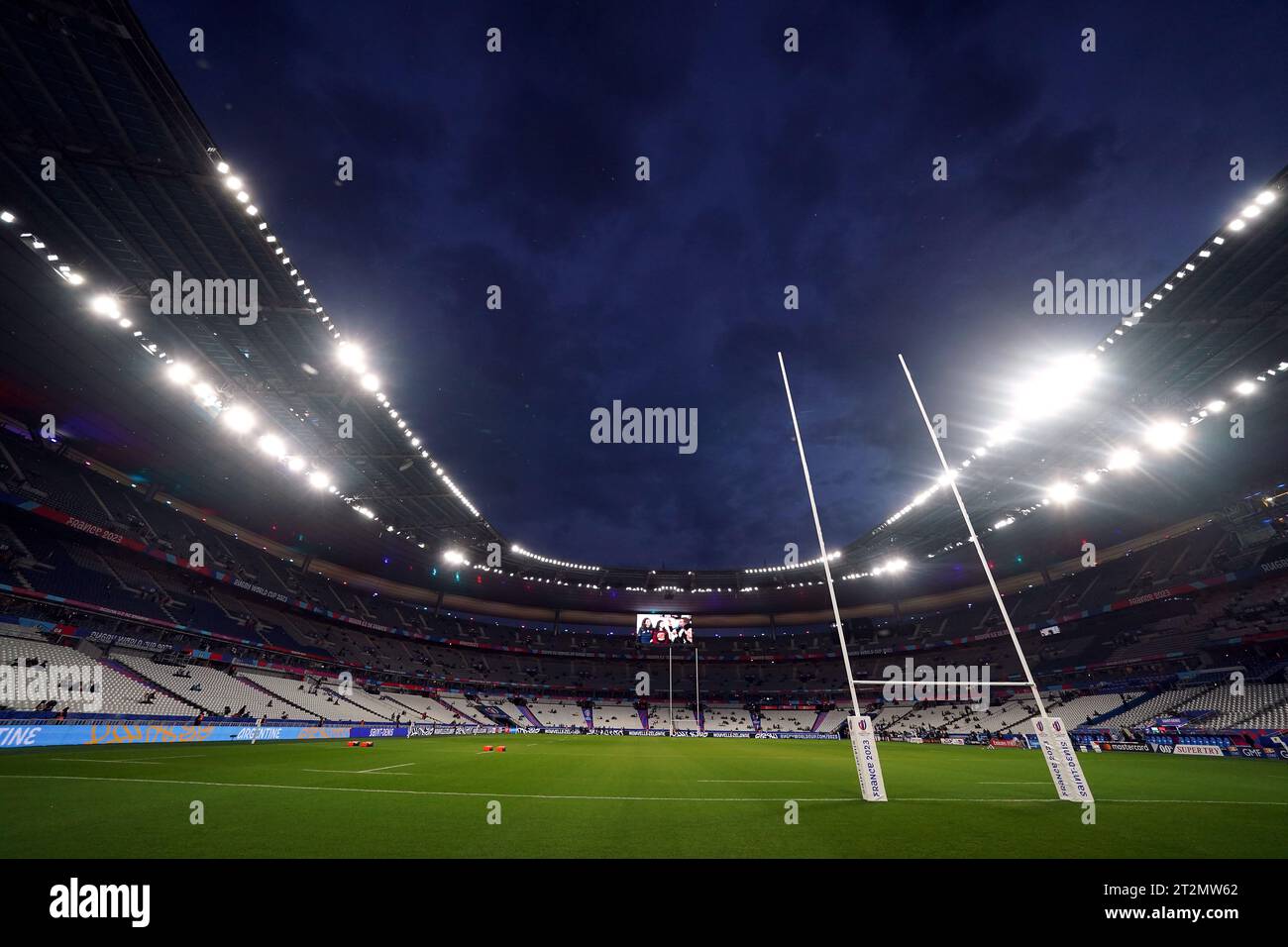A general view inside the stadium ahead of the Rugby World Cup 2023 ...