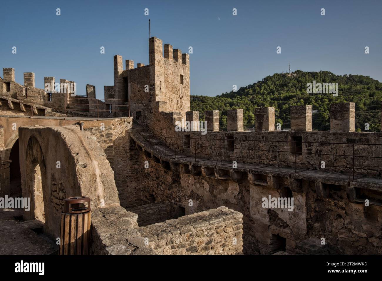 Castle of Capdepera, Castell de Capdepera, Mallorca, Spain Stock Photo ...