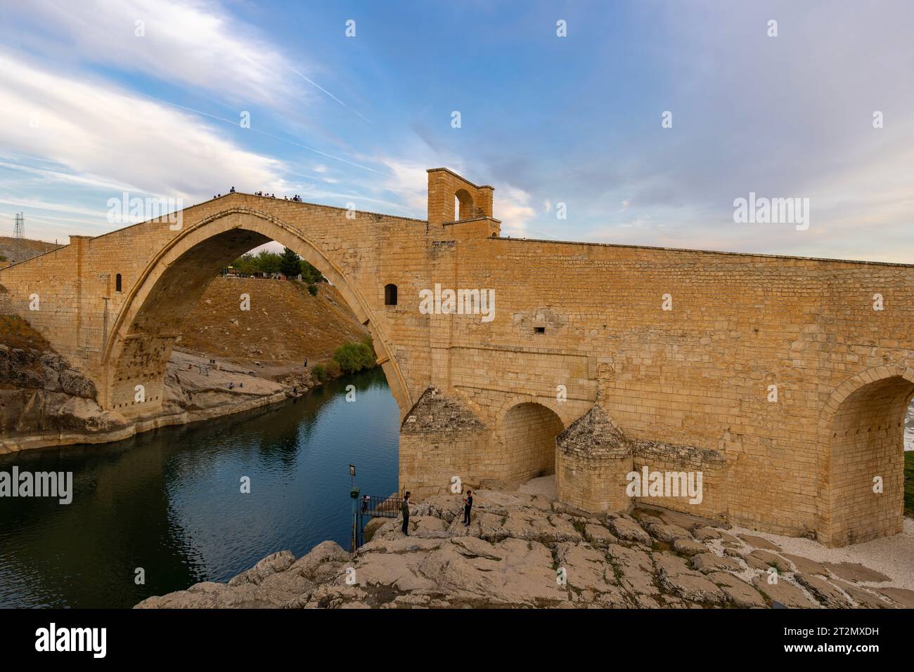The Malabadi Bridge is an arch bridge spanning the Batman River near ...