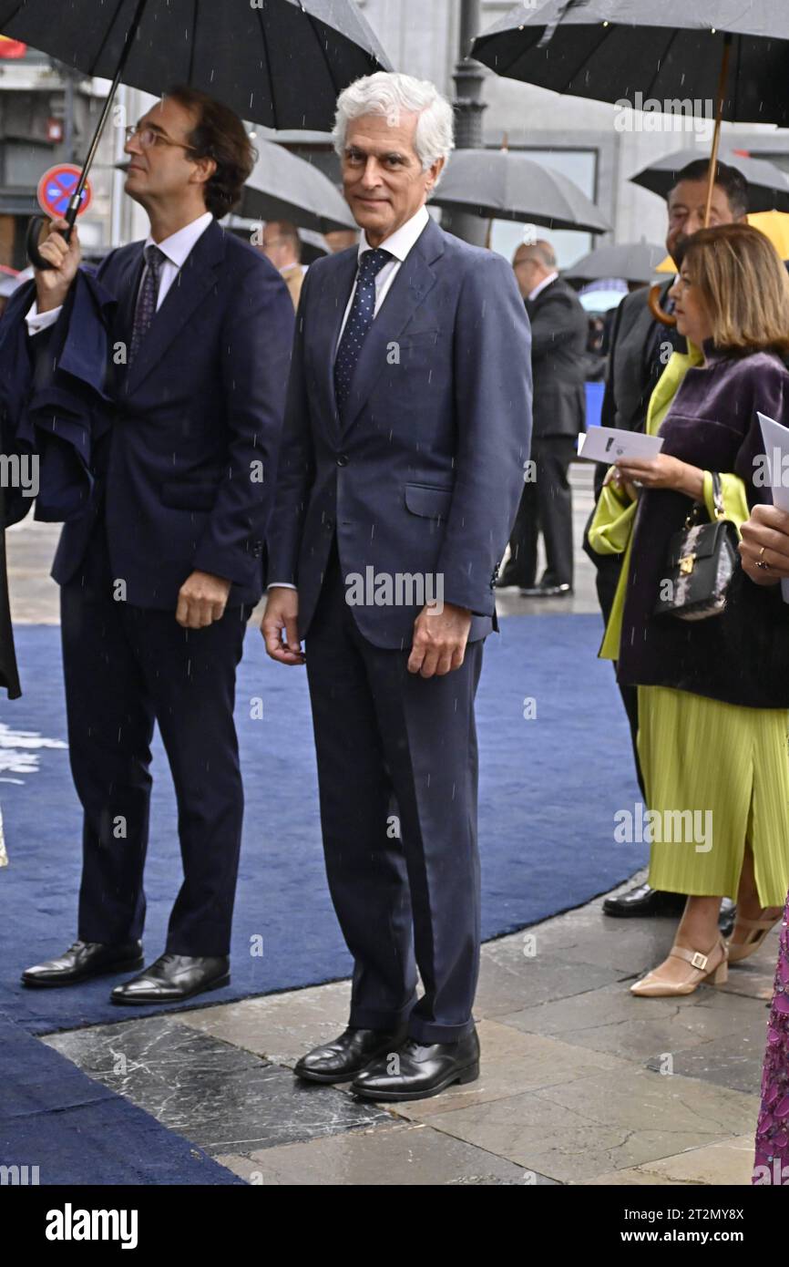 Oviedo, Spain. 20th Oct, 2023. Adolfo Suarez Illana during the Princess ...
