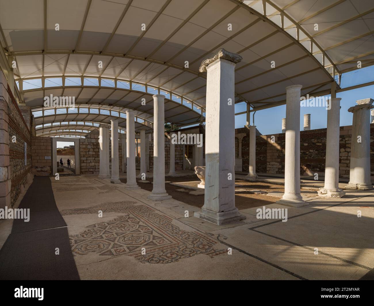 Salihli, Manisa, Turkey. 4 October 2023.Ancient city Sardes or Sardis ...