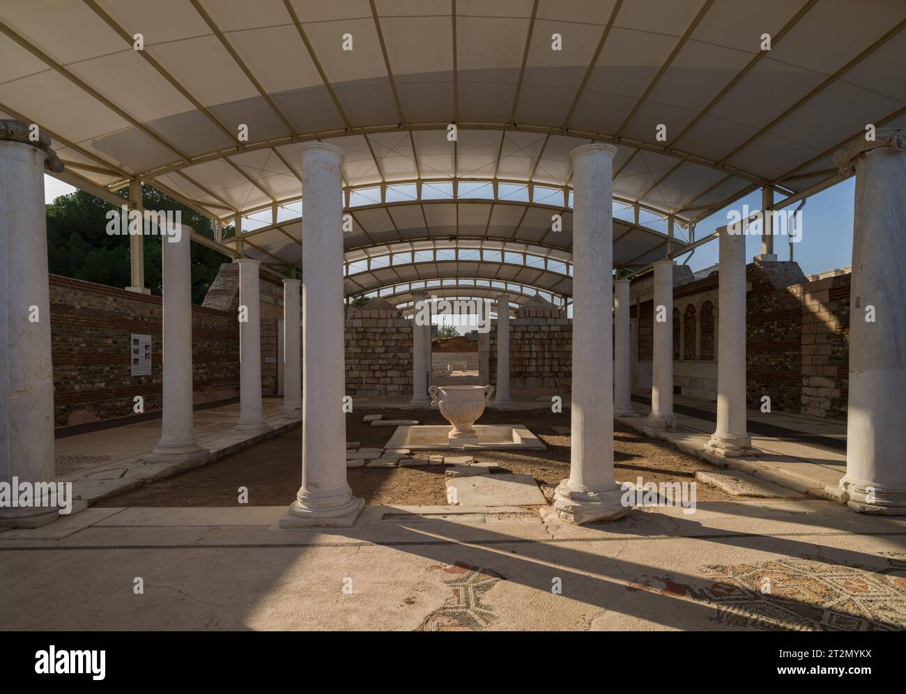 Salihli, Manisa, Turkey. 4 October 2023.Ancient city Sardes or Sardis ...