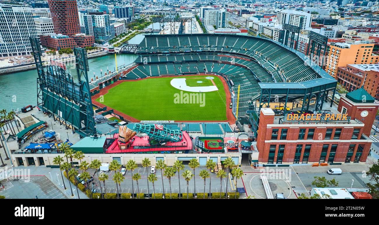 Oracle park baseball stadium hi-res stock photography and images - Alamy