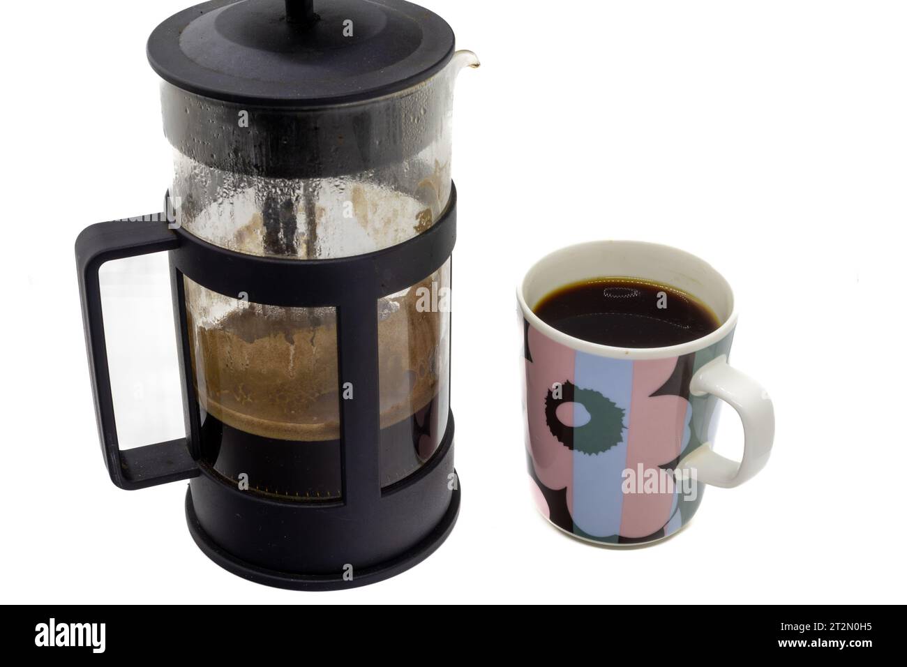 Coffee isolated on white Stock Photo - Alamy