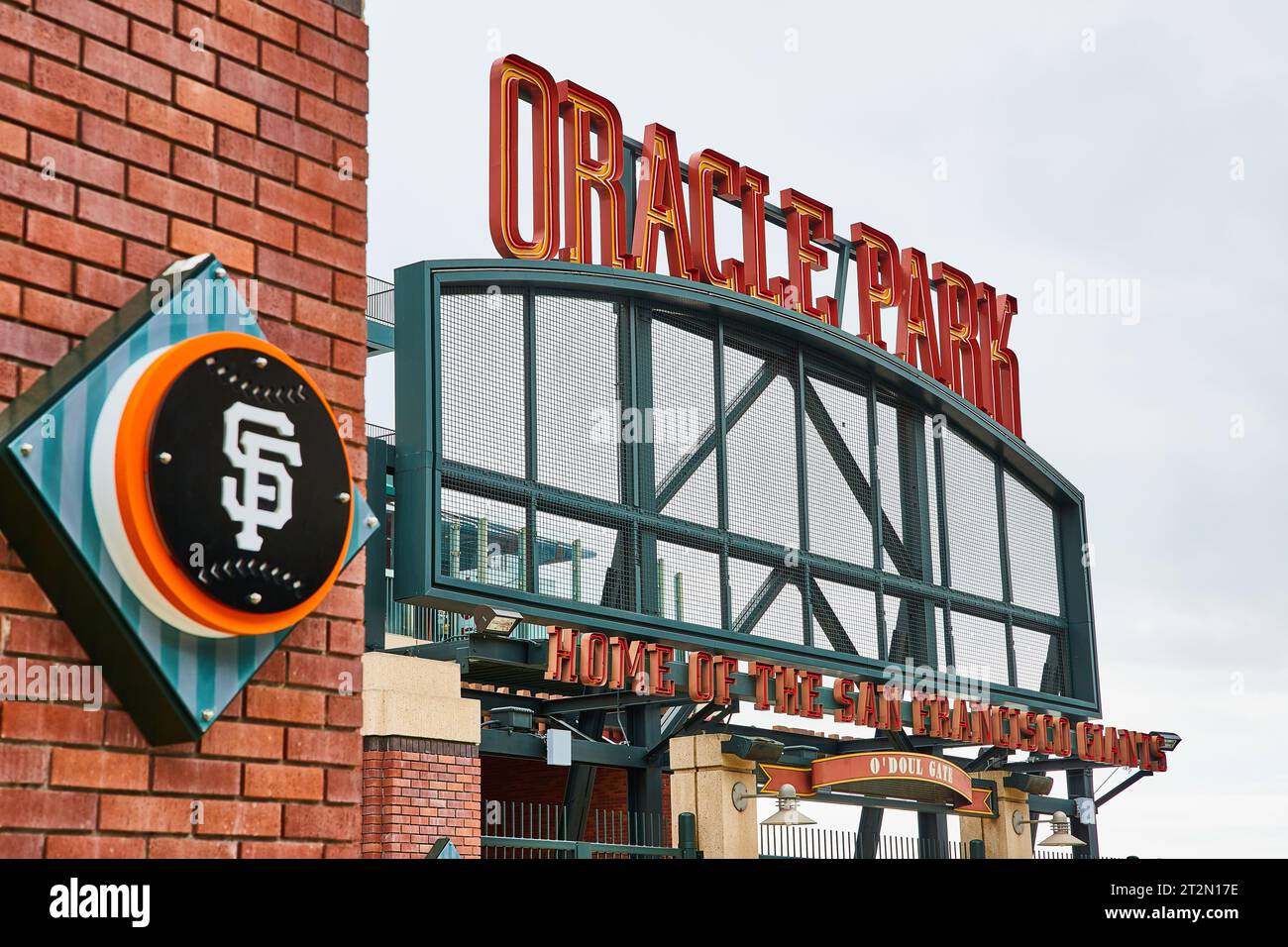 Oracle park baseball stadium hi-res stock photography and images - Alamy
