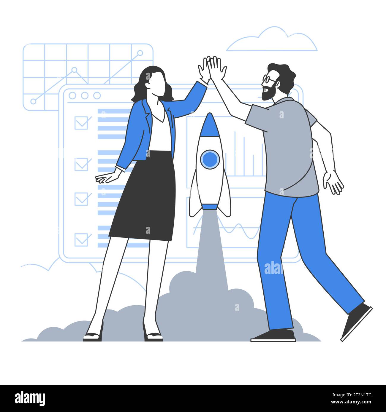 Successful launch and run startup Stock Vector Image & Art - Alamy Successful launch and run startup Stock Vector Image & Art - Alamy
