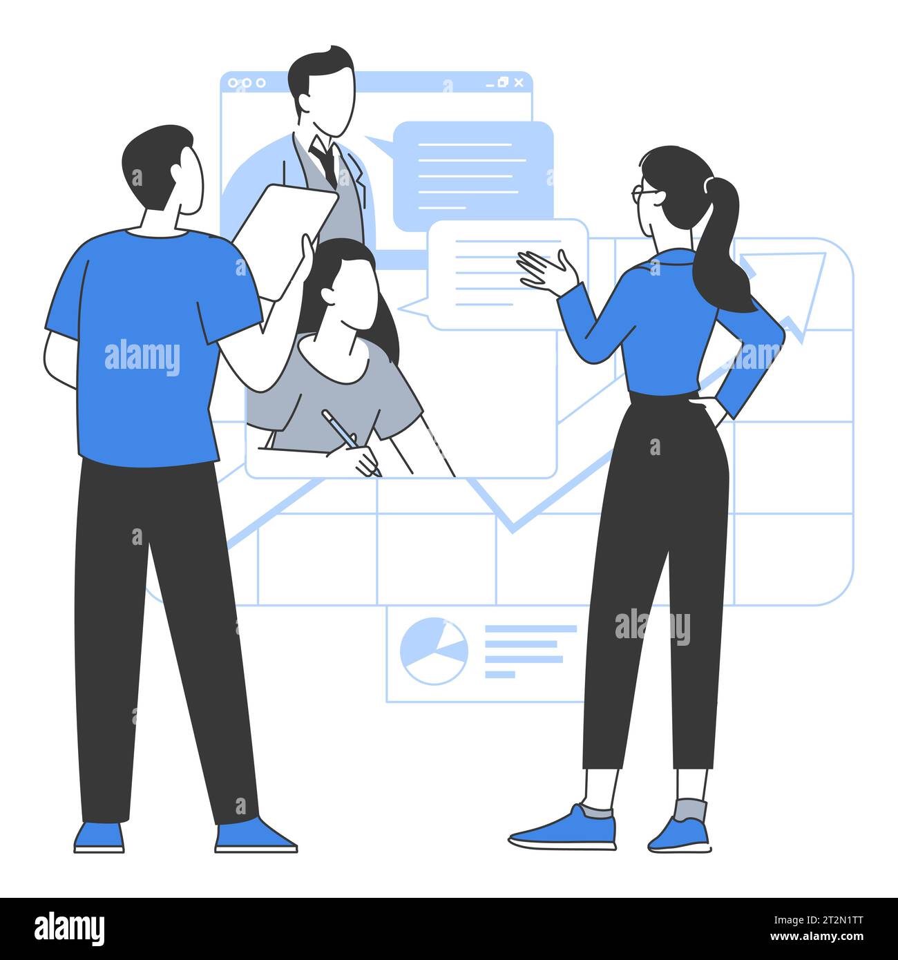 Startup launch and project management Stock Vector Image & Art - Alamy