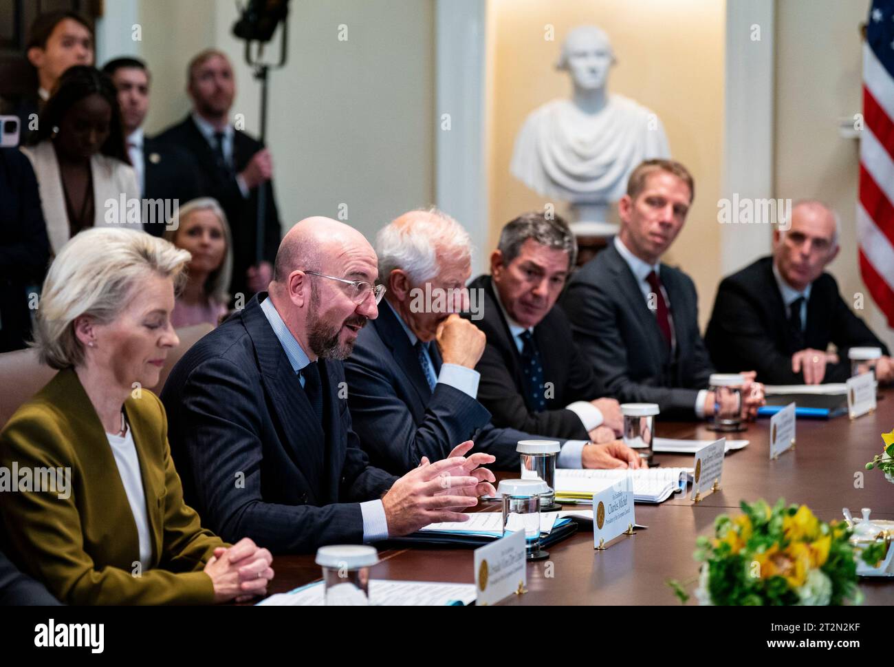 Washington, United States. 20th Oct, 2023. European Council President ...