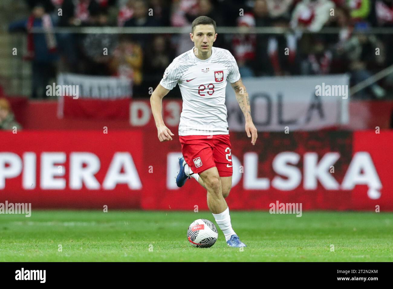 Bartosz Slisz of Poland seen in action during the European Championship ...