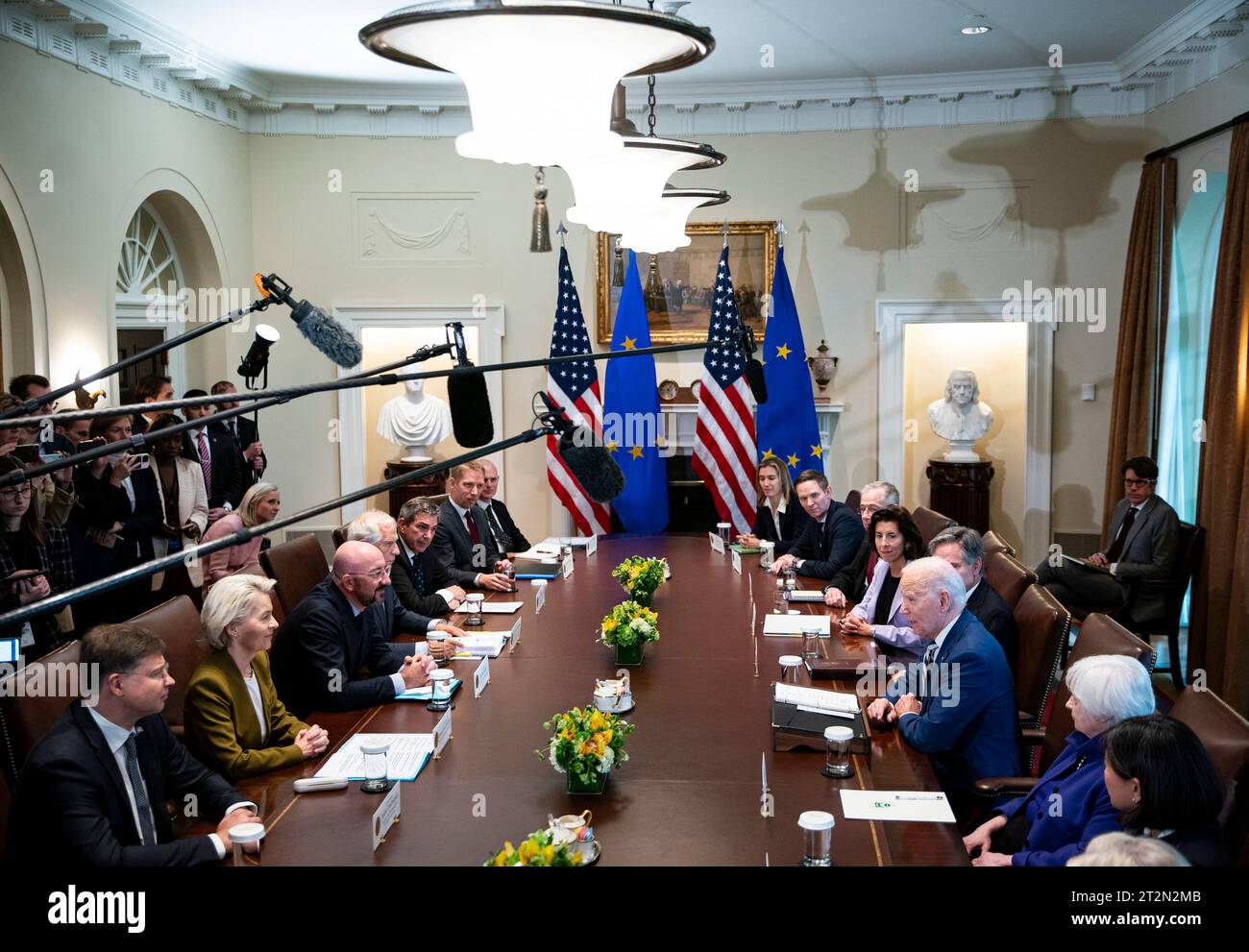 Washington, United States. 20th Oct, 2023. US President Joe Biden ...