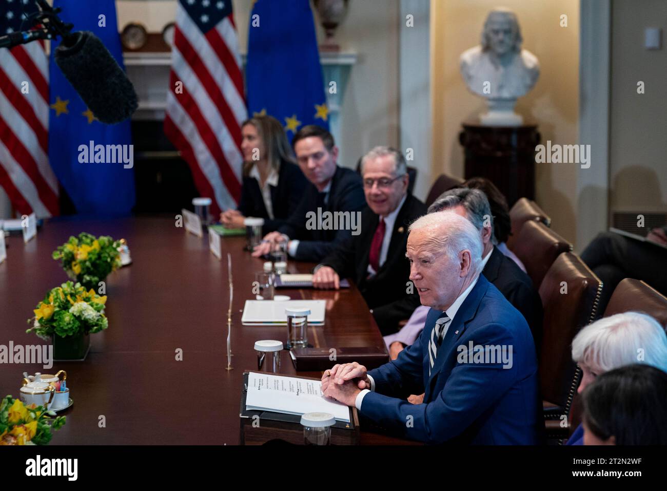 Washington, United States. 20th Oct, 2023. US President Joe Biden ...