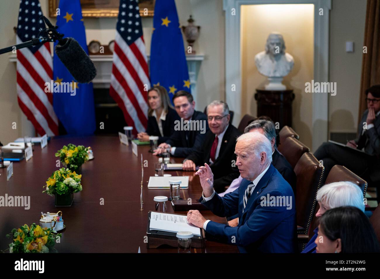 Washington, United States. 20th Oct, 2023. US President Joe Biden ...