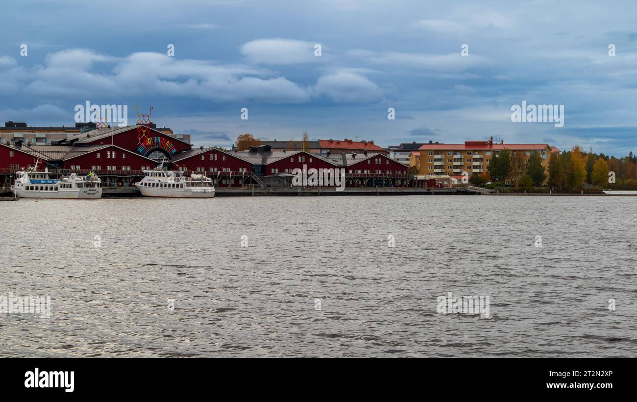 Landscape in luleå sweden Stock Photo - Alamy