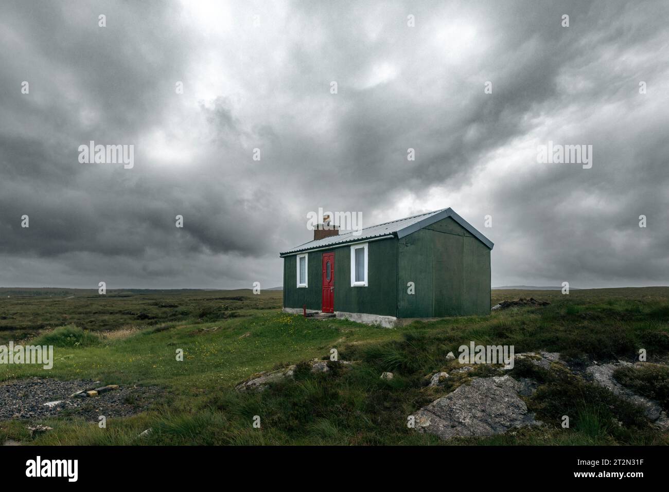 Shielings are simple huts that were used by crofters in Lewis and ...