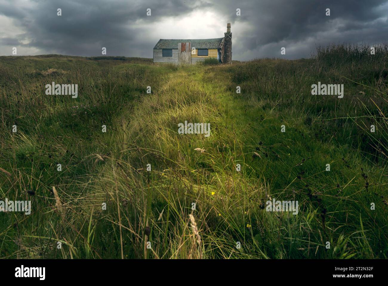 Shielings are simple huts that were used by crofters in Lewis and ...