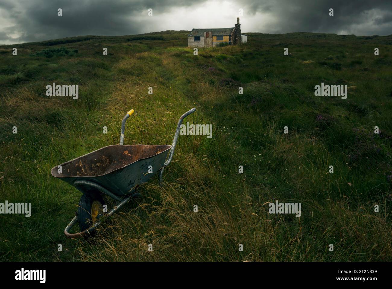 Shielings are simple huts that were used by crofters in Lewis and ...