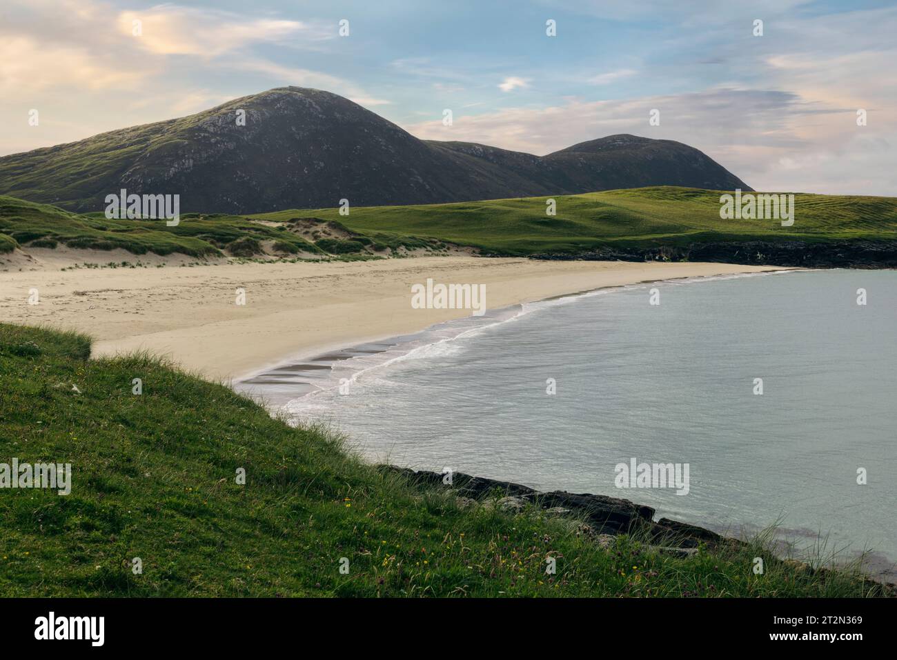 The temple near Northton in the Isle of Harris is a ruined chapel known ...