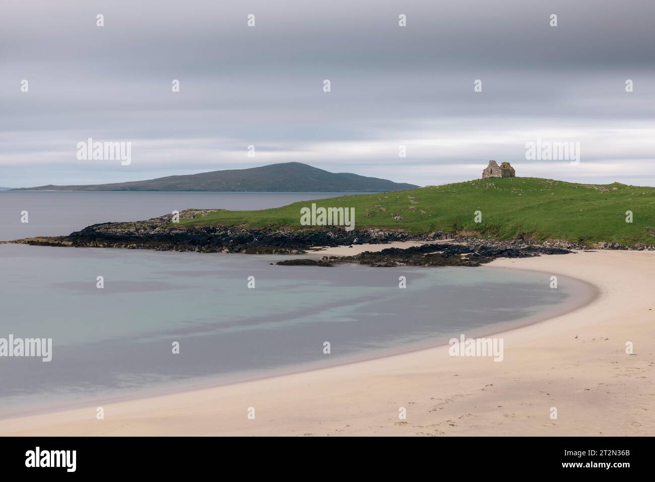 The temple near Northton in the Isle of Harris is a ruined chapel known ...