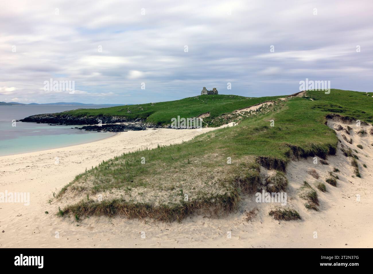 The temple near Northton in the Isle of Harris is a ruined chapel known ...