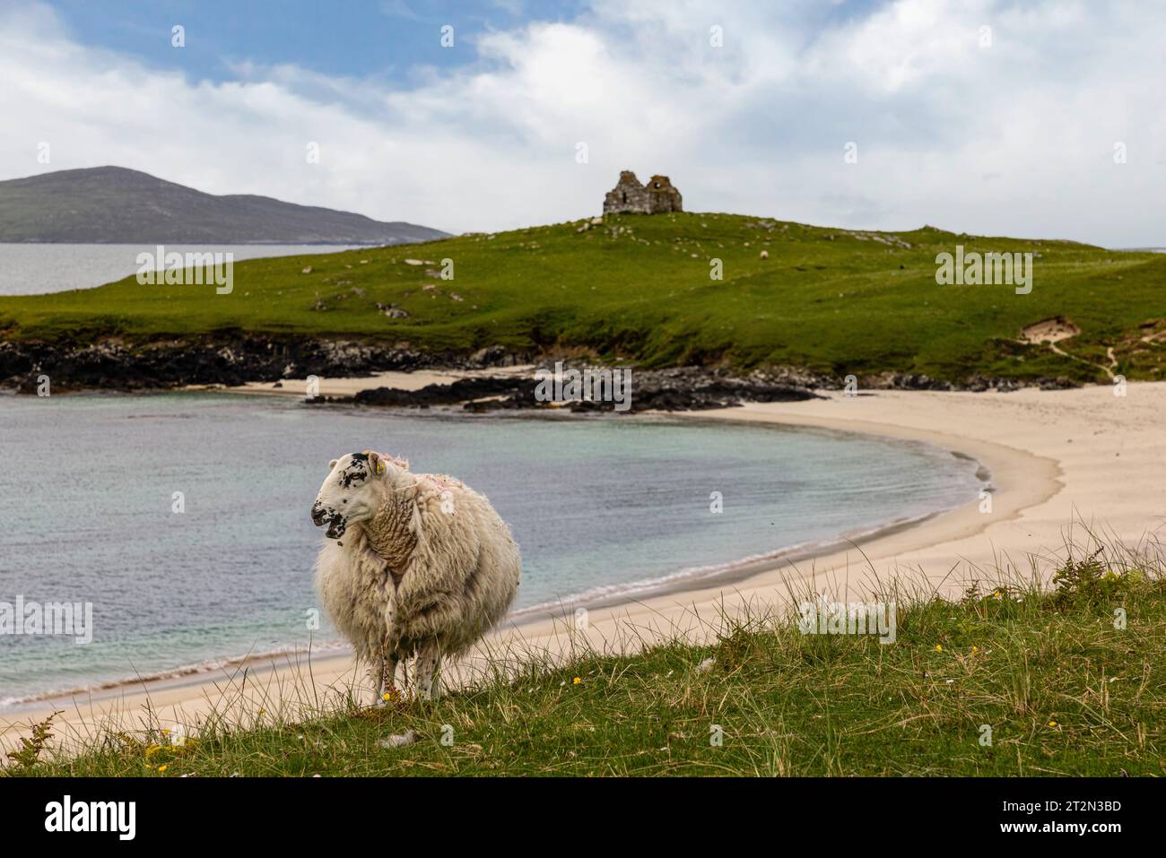 The temple near Northton in the Isle of Harris is a ruined chapel known ...