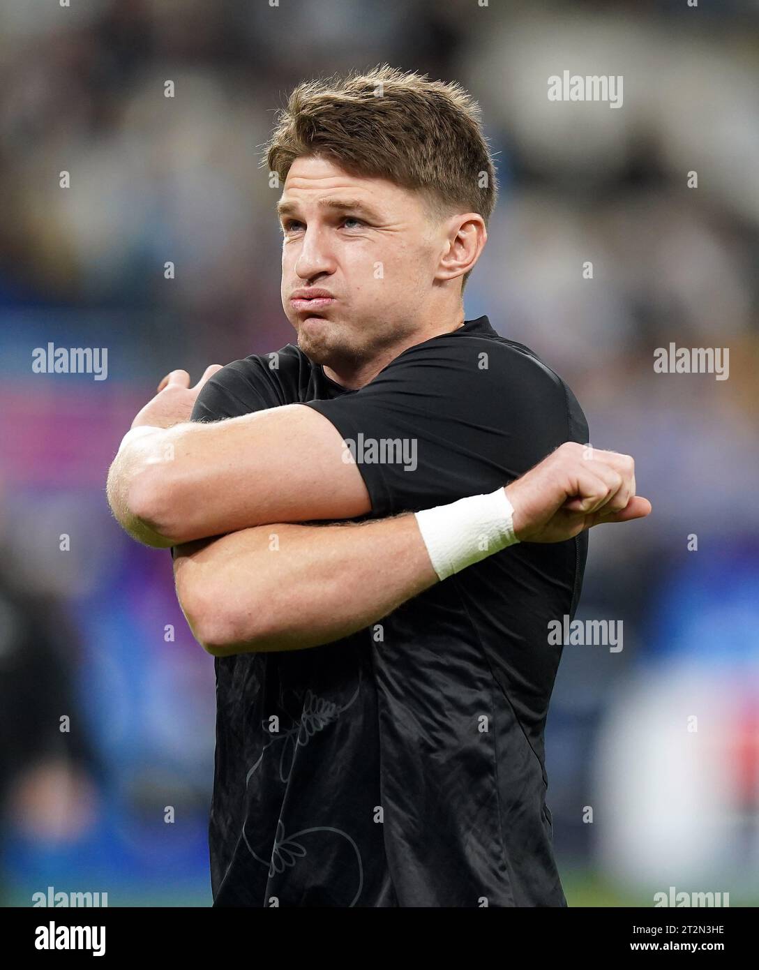 New Zealand's Beauden Barrett during the Rugby World Cup 2023 semi ...