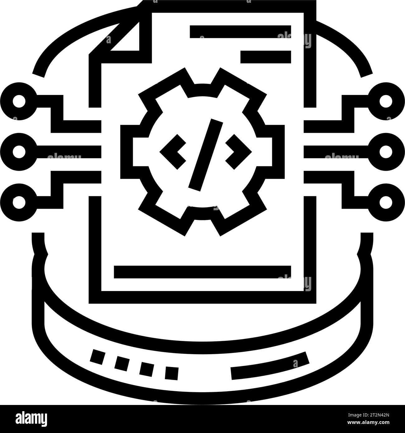 Data schema Black and White Stock Photos & Images - Alamy