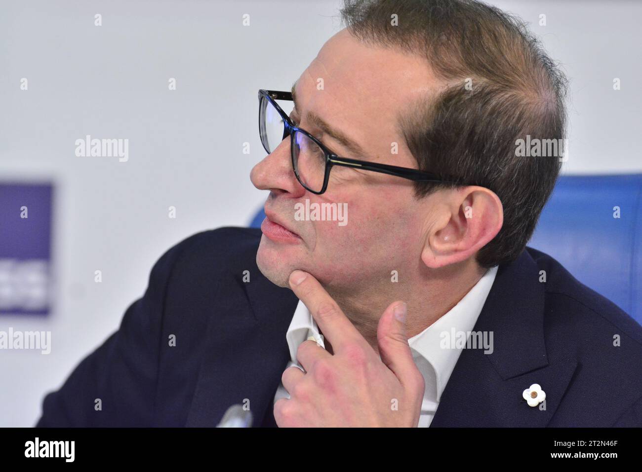 Press conference of the head of the Moscow Art Theater Konstantin ...