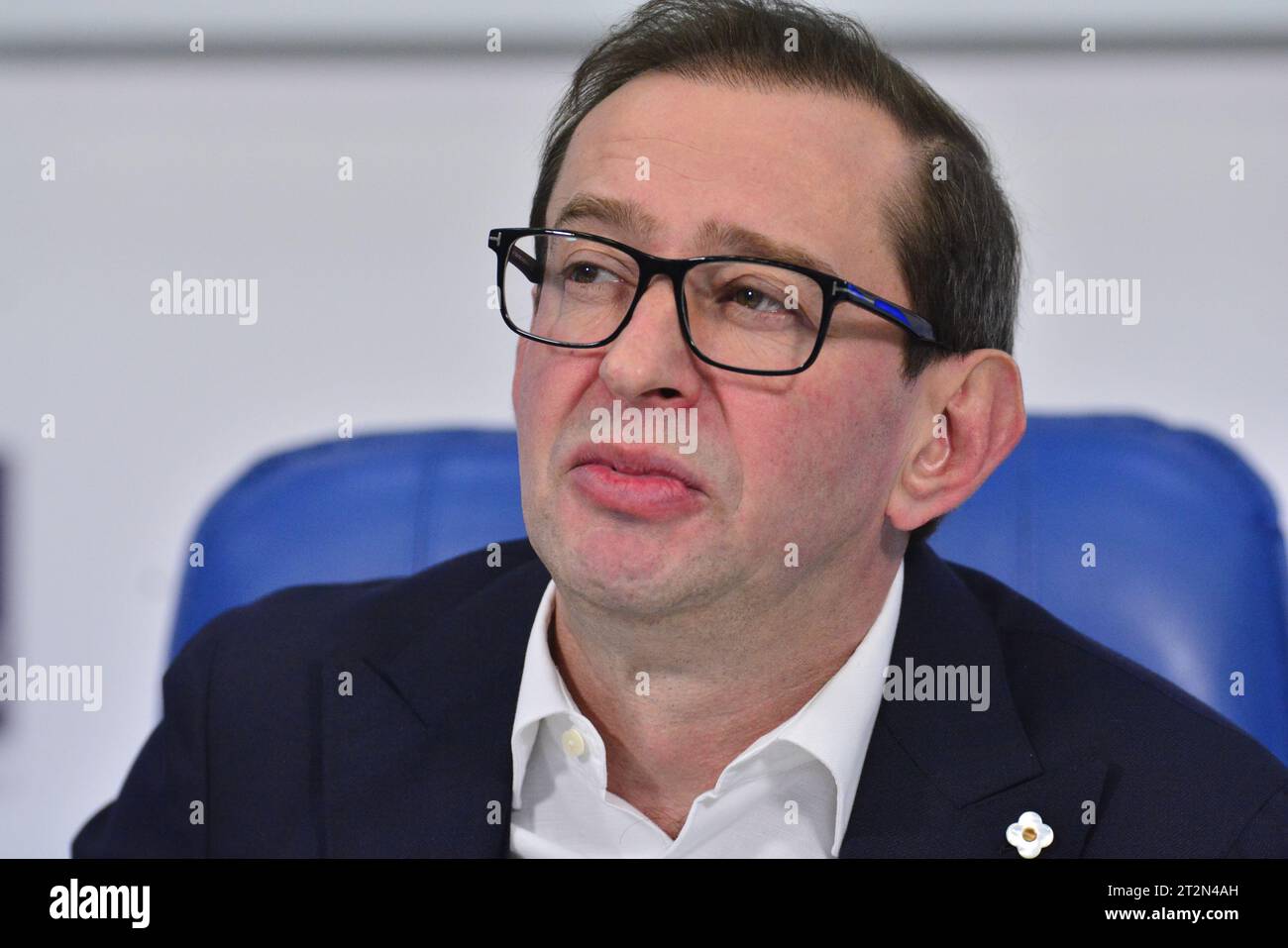 Press conference of the head of the Moscow Art Theater Konstantin ...