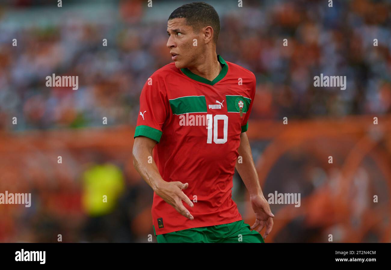 Amine Harit in full play Stock Photo - Alamy