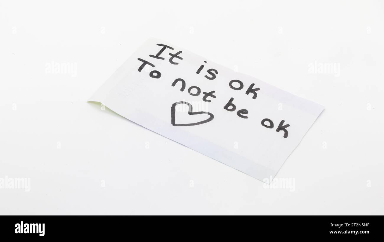 Handwritten notes mental hi-res stock photography and images - Alamy