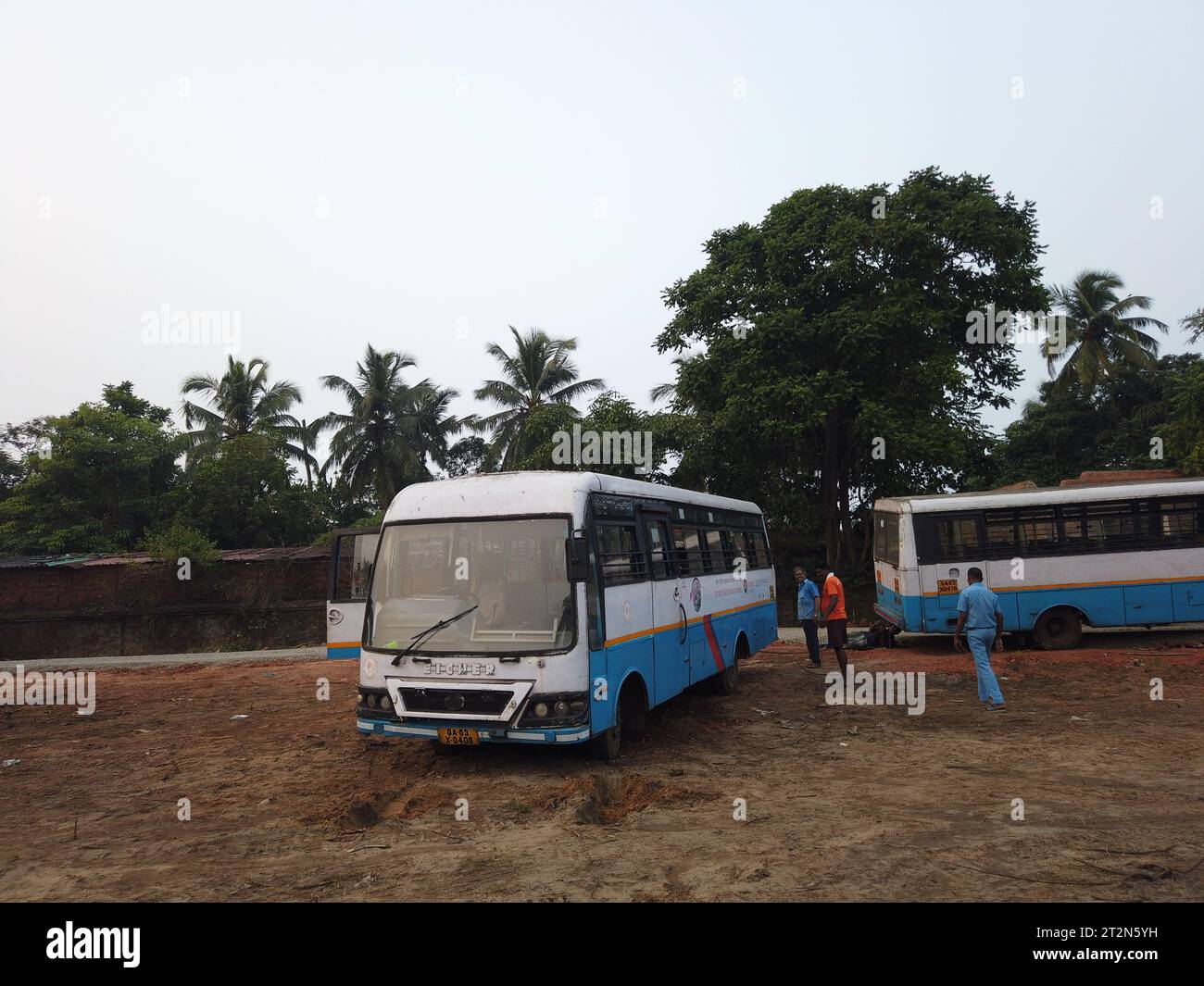 Kadamba Transport Corporation (KTC) bus a state owned bus of the Goa ...