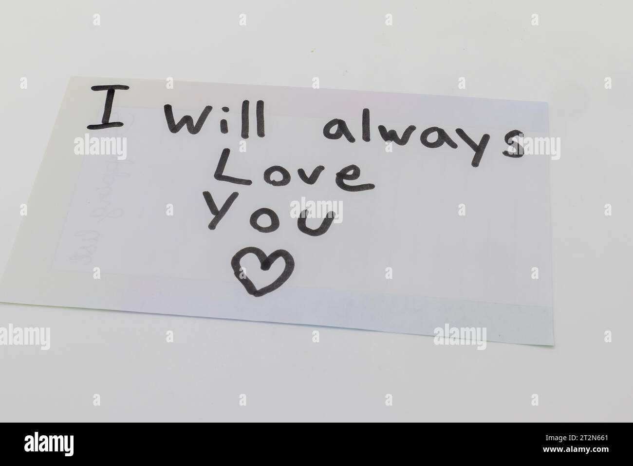 Positive handwritten notes Stock Photo - Alamy