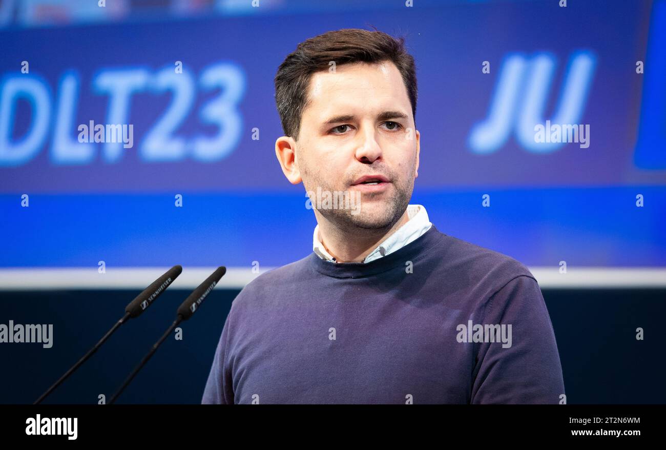 Brunswick, Germany. 20th Oct, 2023. Johannes Winkel, Federal Chairman ...