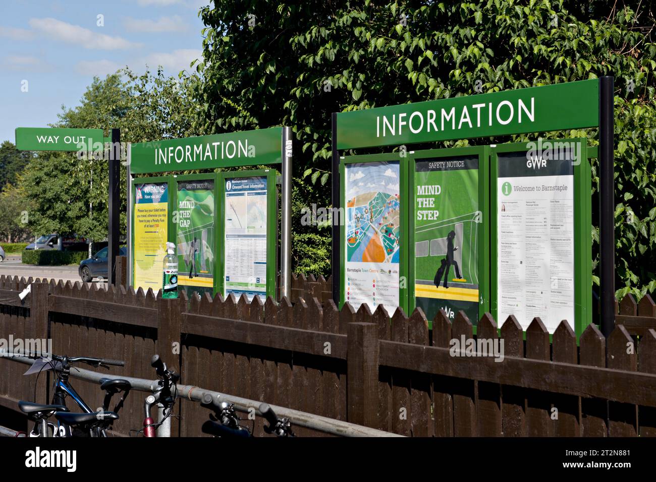 Traditional British Railways, Southern Region information boards at ...