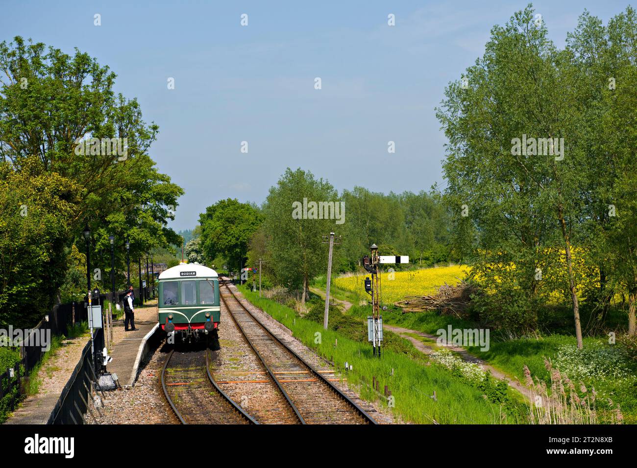 Wittersham Road railway station, on the Kent & East Sussex heritage ...